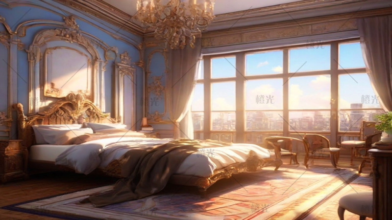 现代卧室06详情 - 橙娘素材铺 - 橙光|66RPG