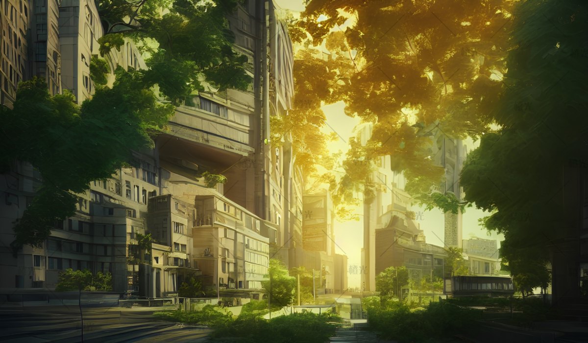 夏日街道详情 - 橙娘素材铺 - 橙光|66RPG