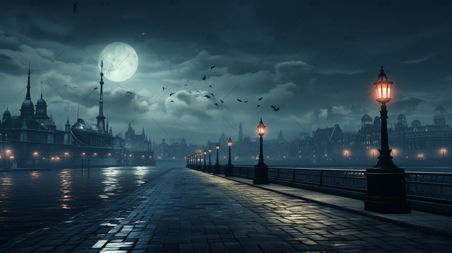 夜间码头详情 - 橙娘素材铺 - 橙光|66RPG