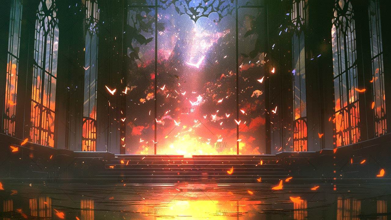 落日流光特效详情 - 橙娘素材铺 - 橙光|66RPG