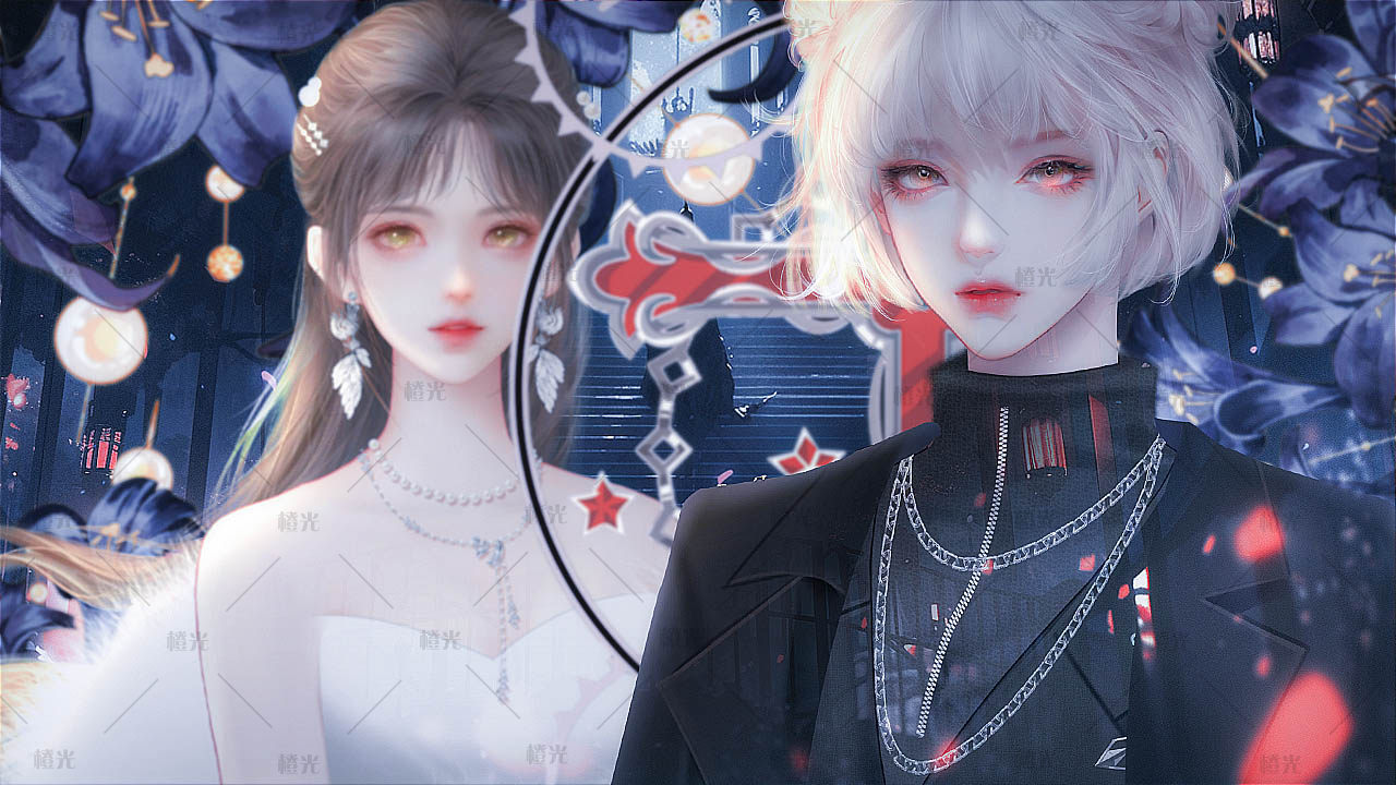 云端现代封面包详情 - 橙娘素材铺 - 橙光|66RPG