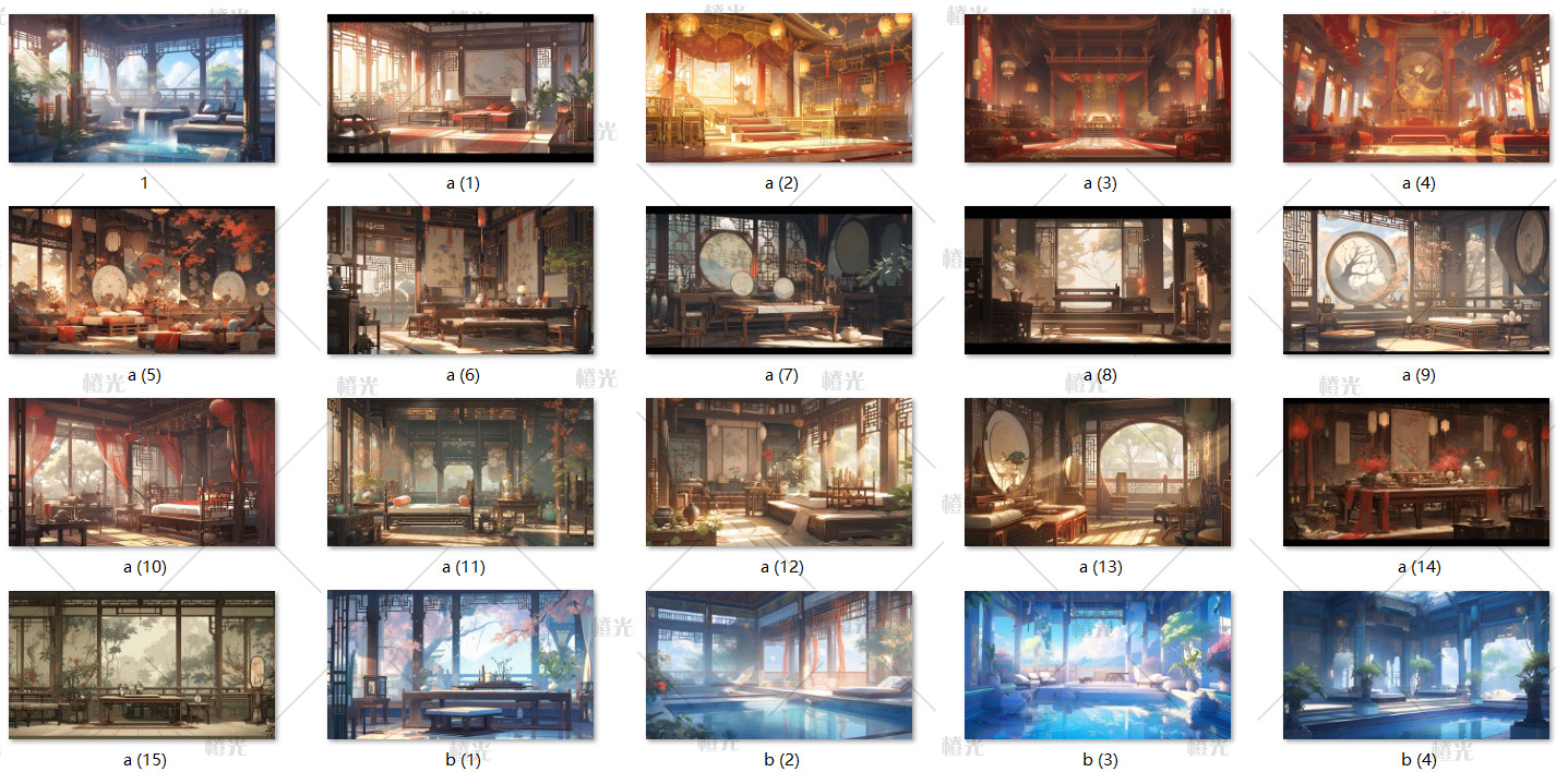 60张福利20详情 - 橙娘素材铺 - 橙光|66RPG