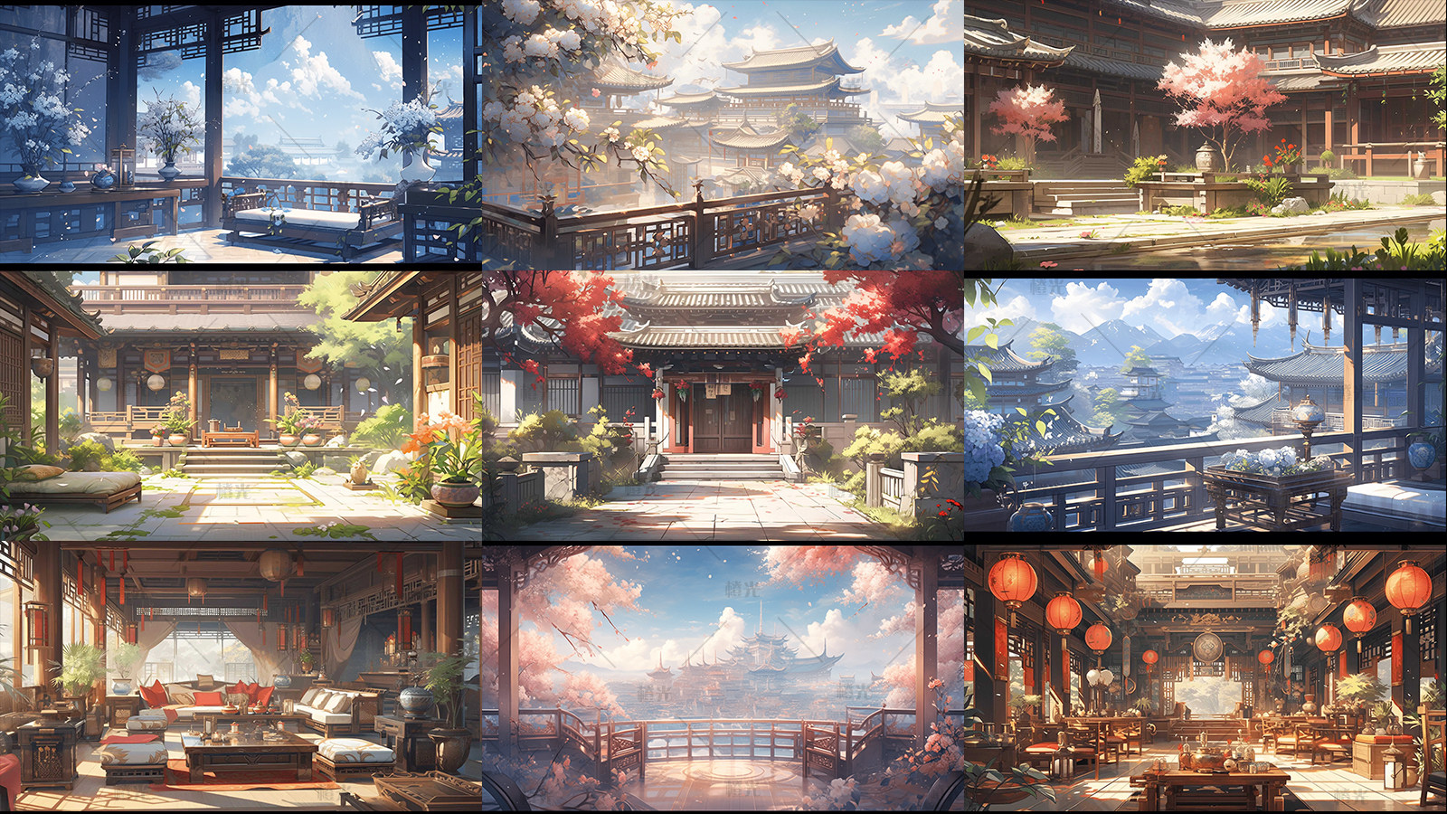 36张场景P详情 - 橙娘素材铺 - 橙光|66RPG