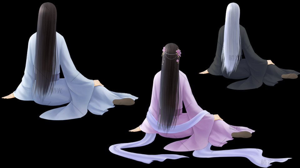 男女背影ff详情 - 橙娘素材铺 - 橙光|66RPG