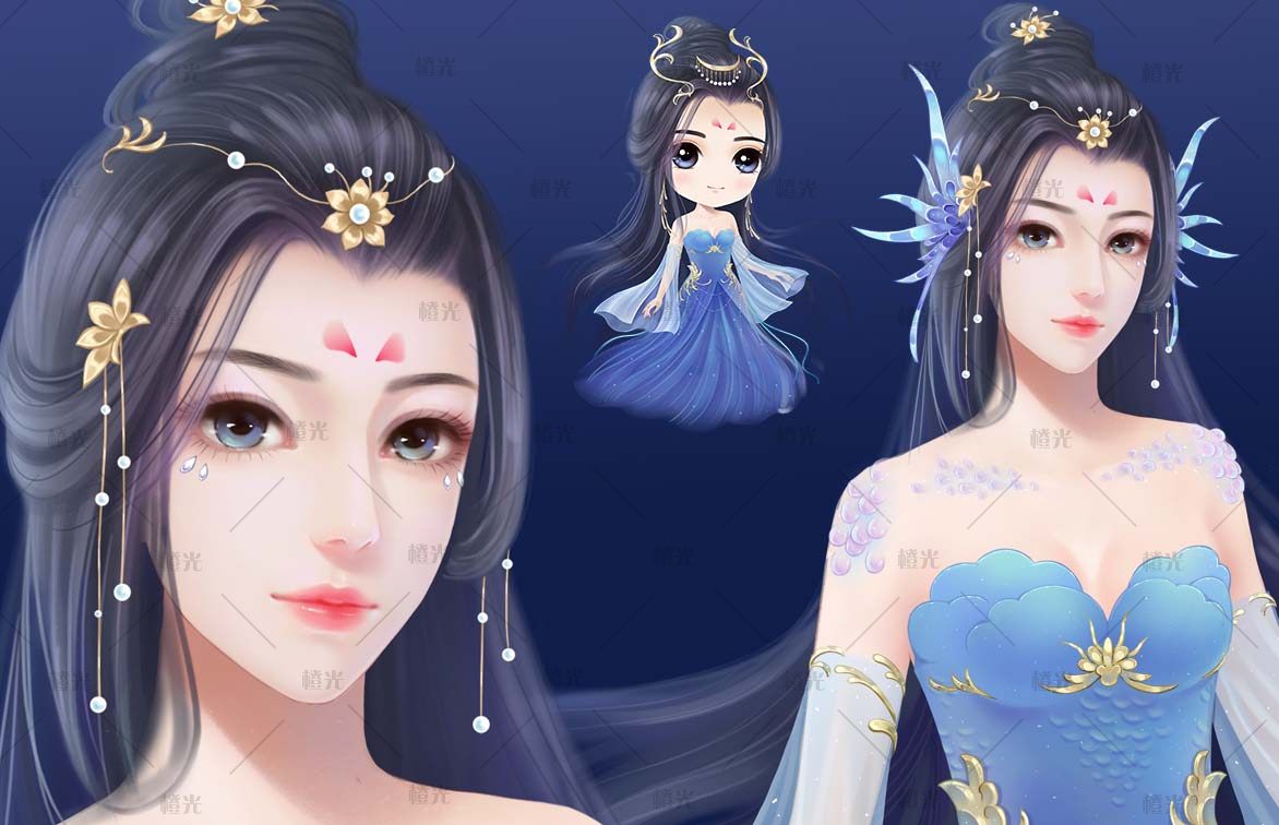 人族 鲛人ff详情 - 橙娘素材铺 - 橙光|66RPG