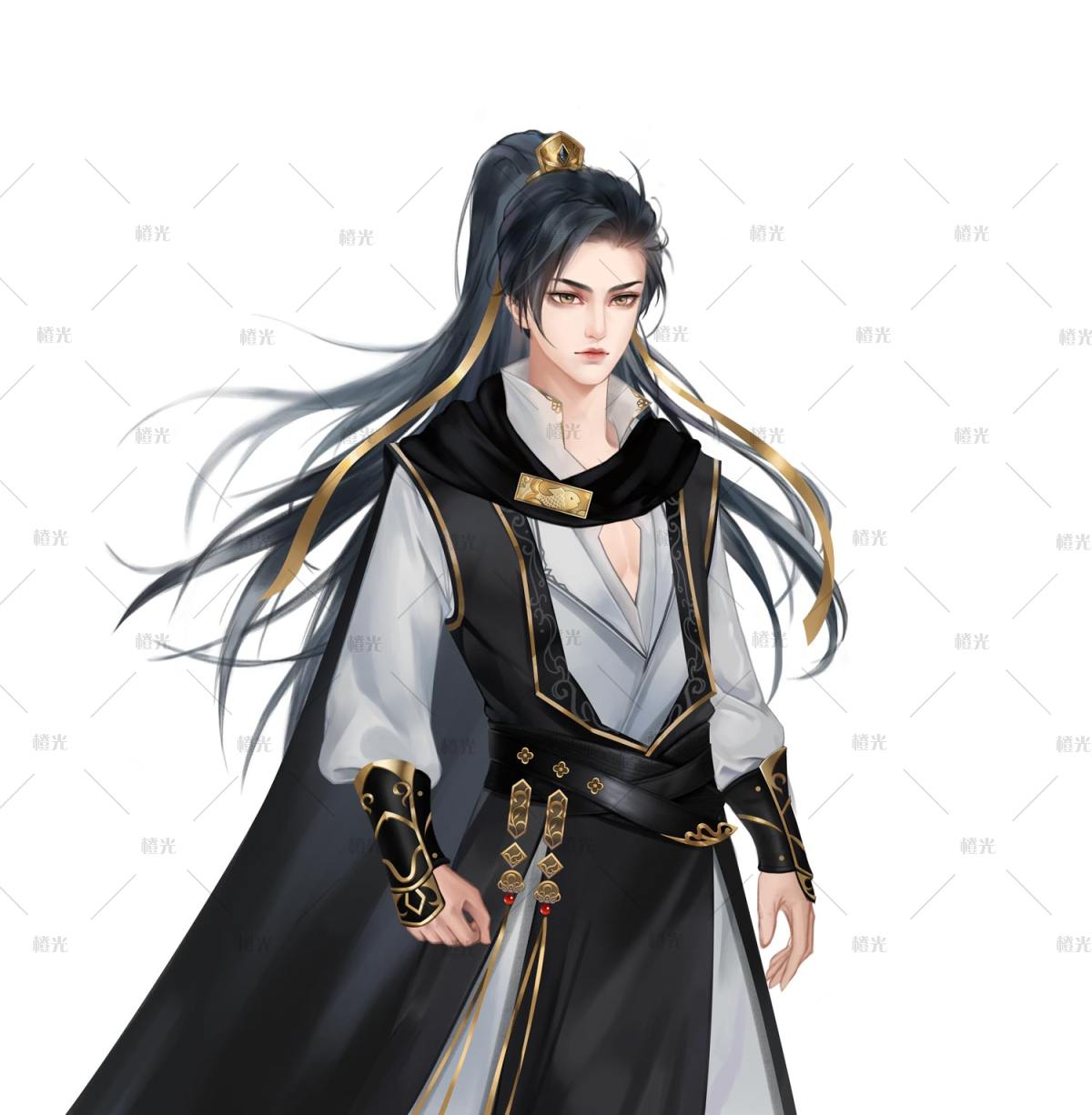 英气小哥哥详情 - 橙娘素材铺 - 橙光|66RPG