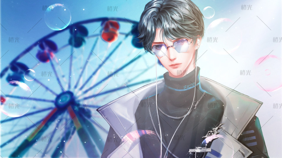 现代打光模板详情 - 橙娘素材铺 - 橙光|66RPG