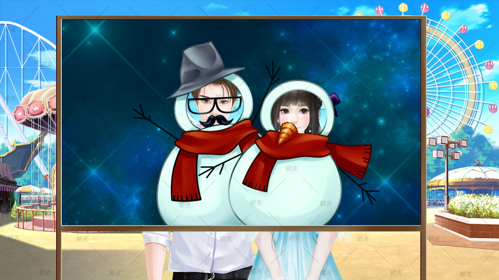 93-拍照雪人详情 - 橙娘素材铺 - 橙光|66RPG