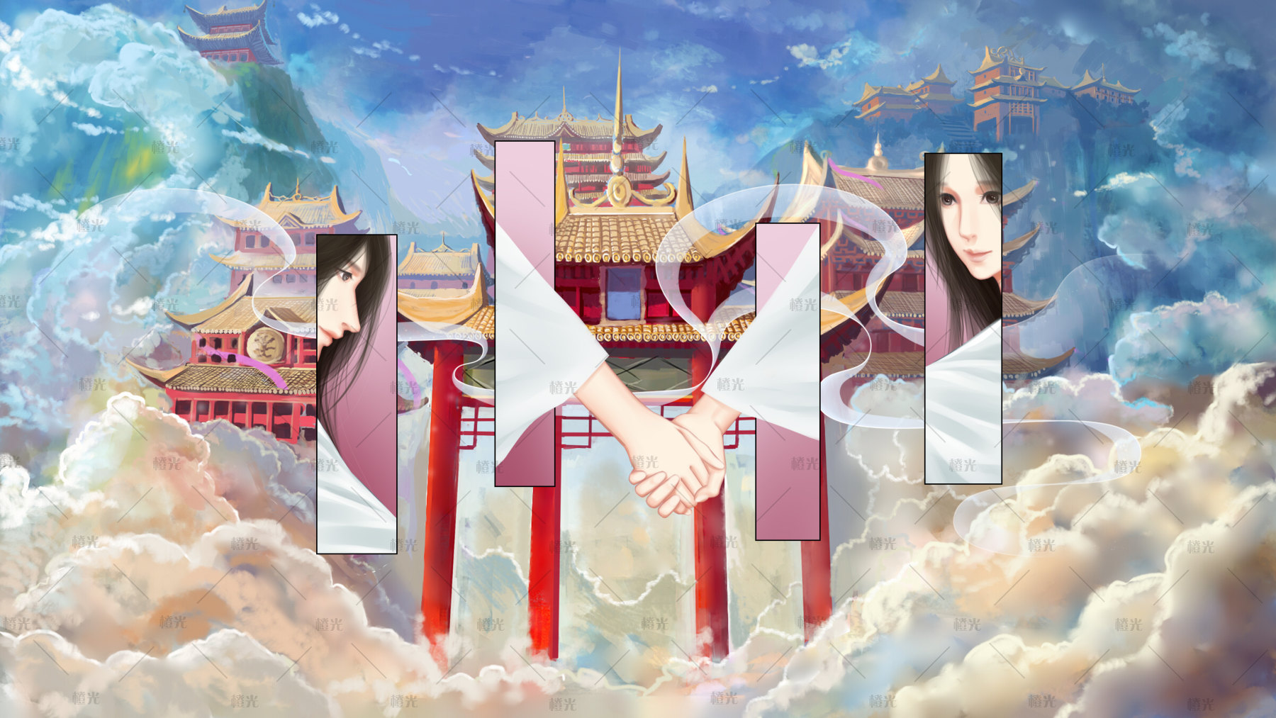 93-分镜携手详情 - 橙娘素材铺 - 橙光|66RPG