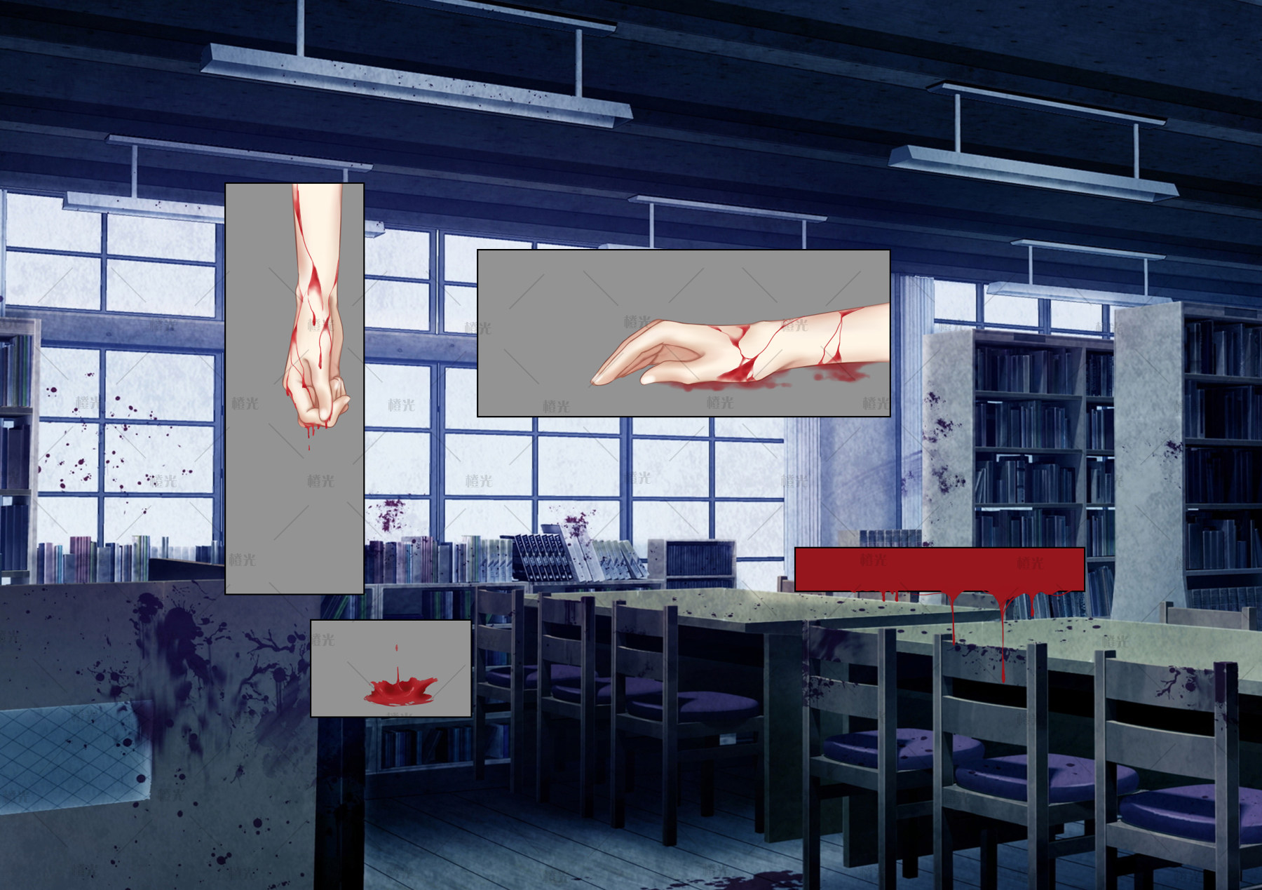 93-流血格子详情 - 橙娘素材铺 - 橙光|66RPG