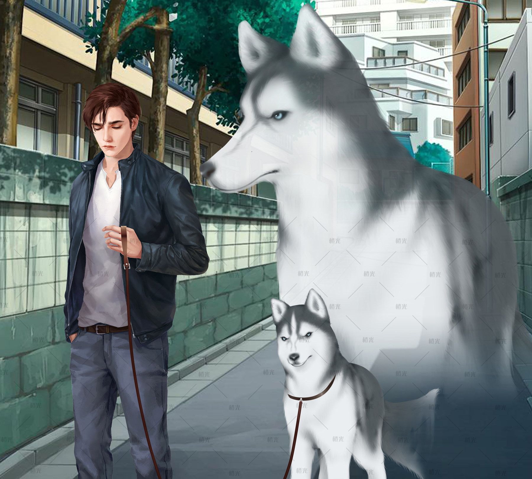 93-二哈详情 - 橙娘素材铺 - 橙光|66RPG