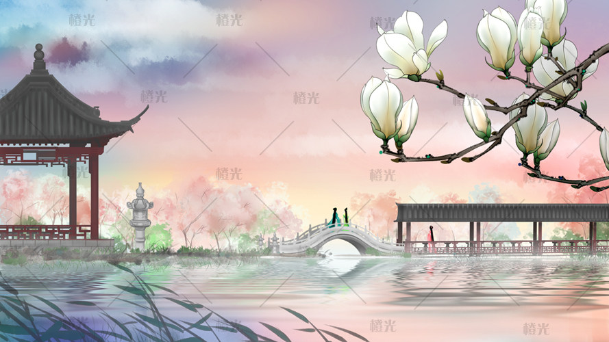 CG-游园A详情 - 橙娘素材铺 - 橙光|66RPG