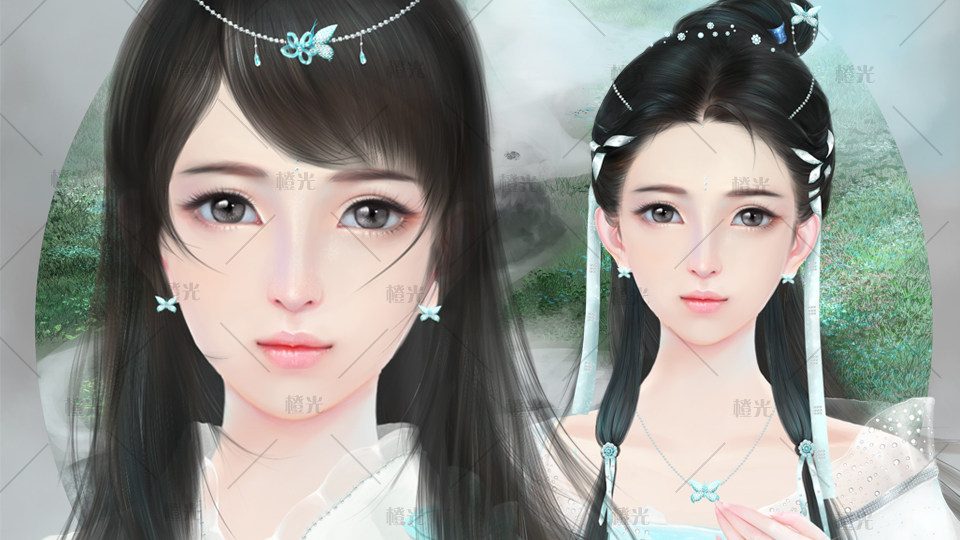 06、古风女详情 - 橙娘素材铺 - 橙光|66RPG