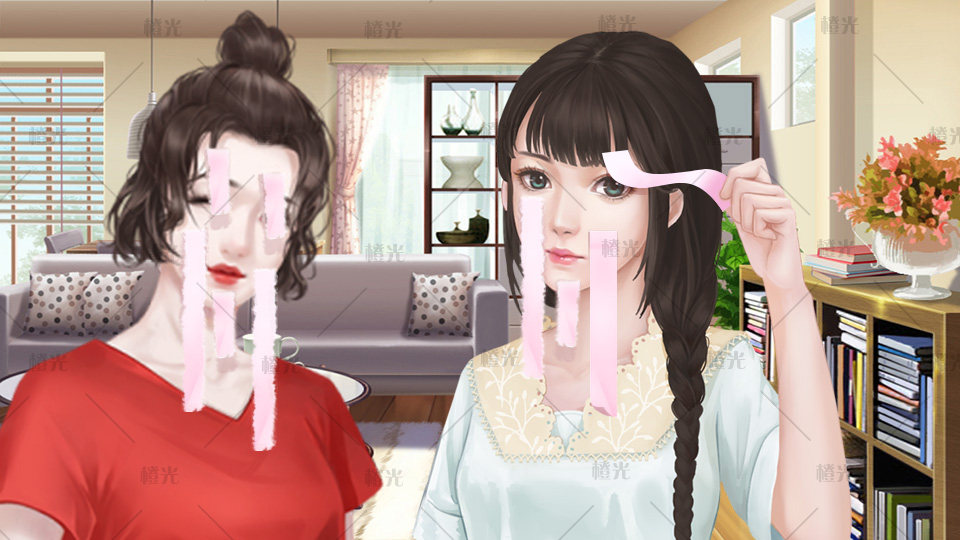 贴纸条DIY详情 - 橙娘素材铺 - 橙光|66RPG