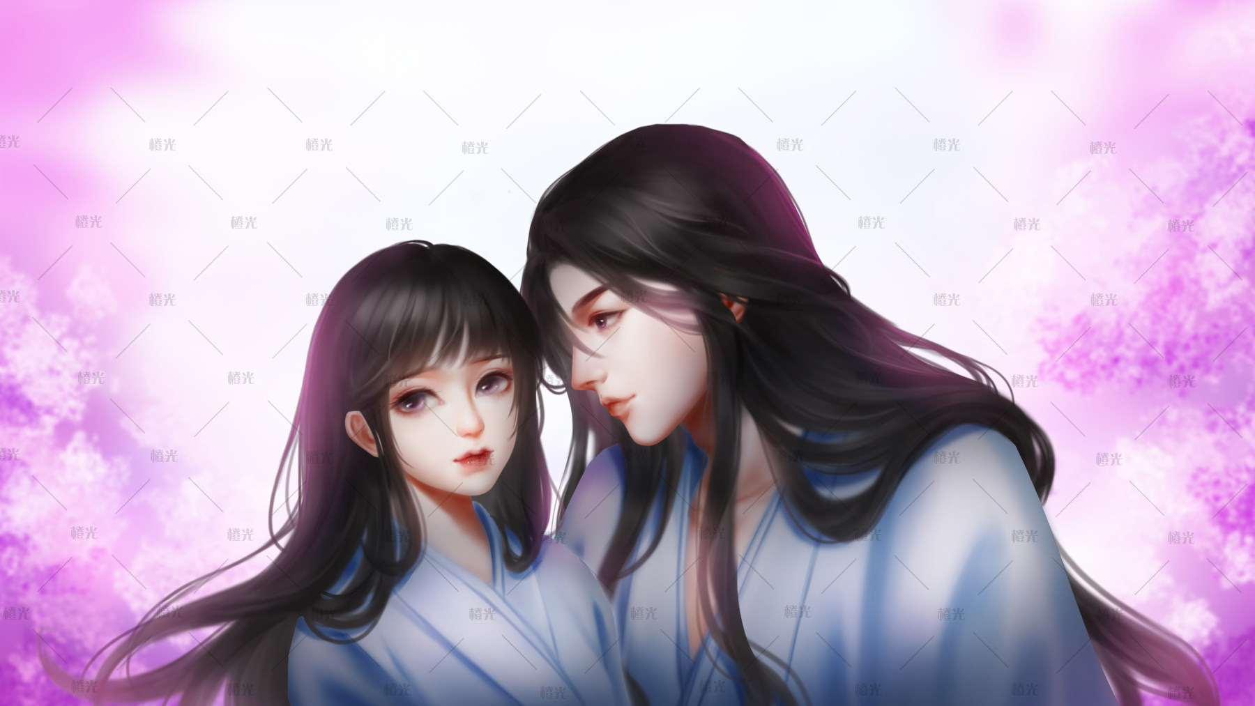 双人CG 详情 - 橙娘素材铺 - 橙光|66RPG