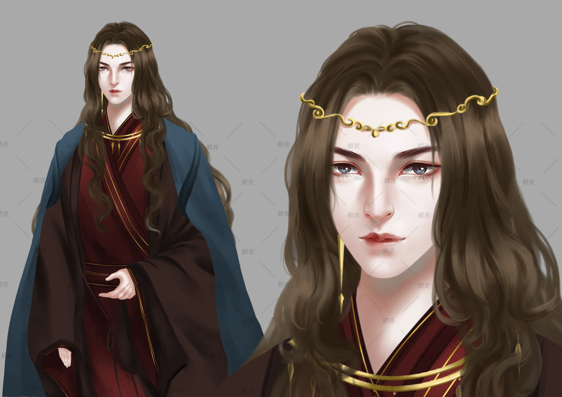 ZM-异域男详情 - 橙娘素材铺 - 橙光|66RPG