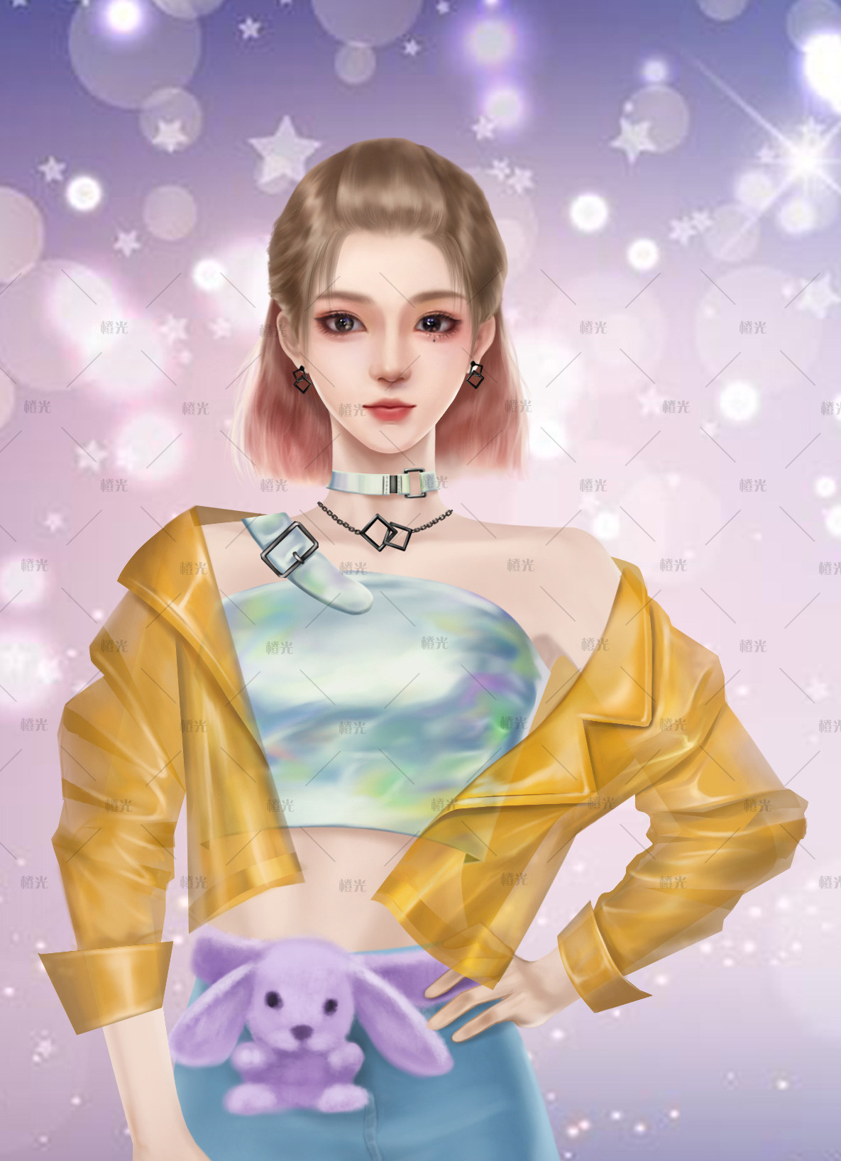 甜酷贵气千金详情 - 橙娘素材铺 - 橙光|66RPG