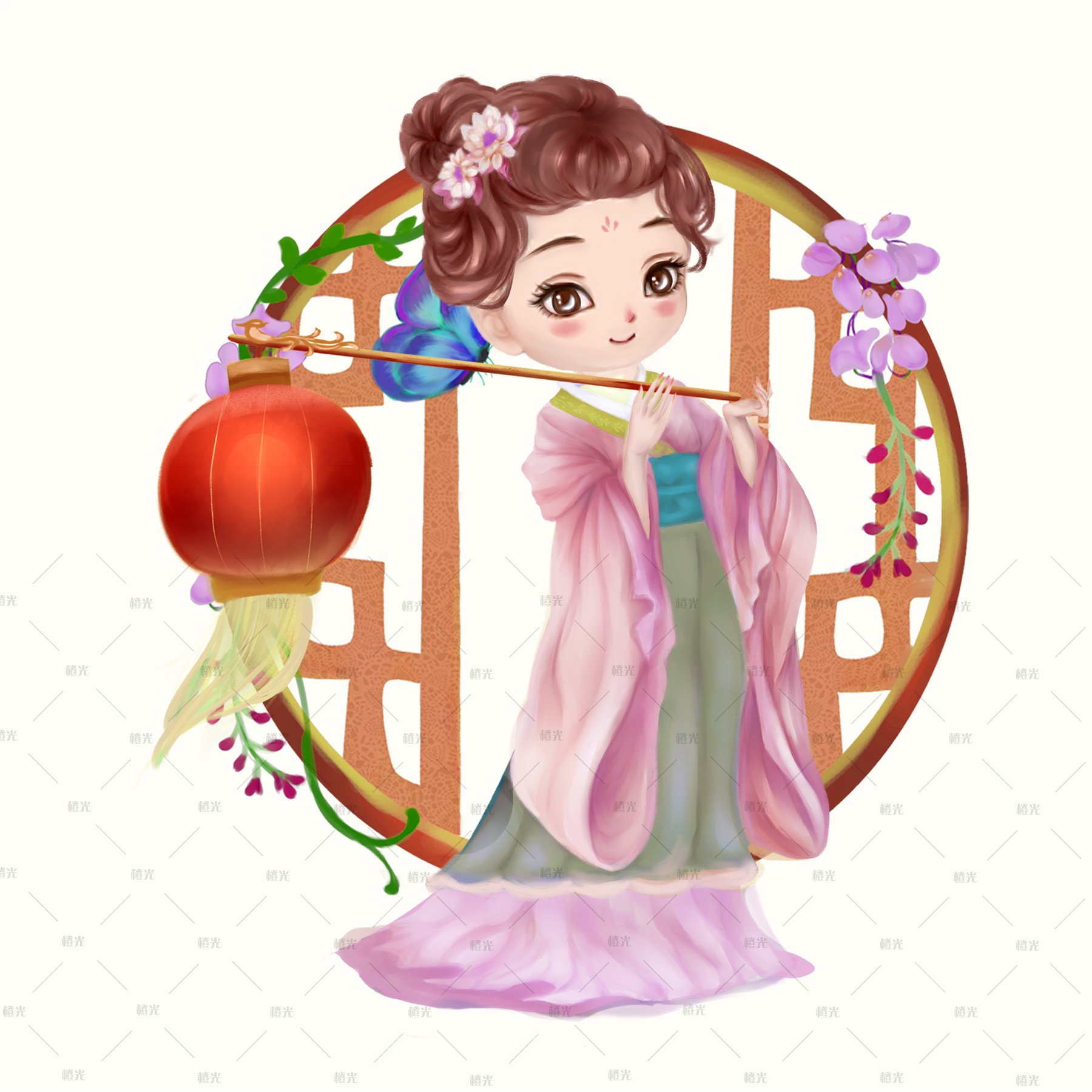 古风Q版详情 - 橙娘素材铺 - 橙光|66RPG