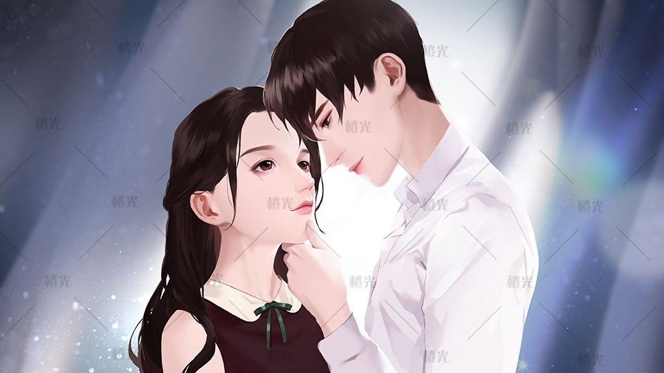 对视CG详情 - 橙娘素材铺 - 橙光|66RPG