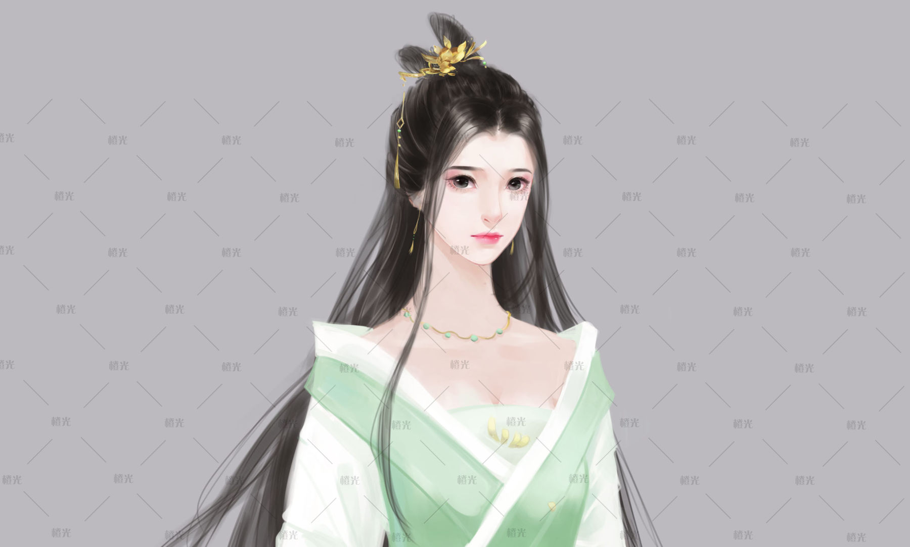 古风女贰详情 - 橙娘素材铺 - 橙光|66RPG