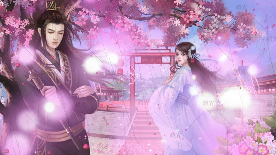 落花落雨转场详情 - 橙娘素材铺 - 橙光|66RPG