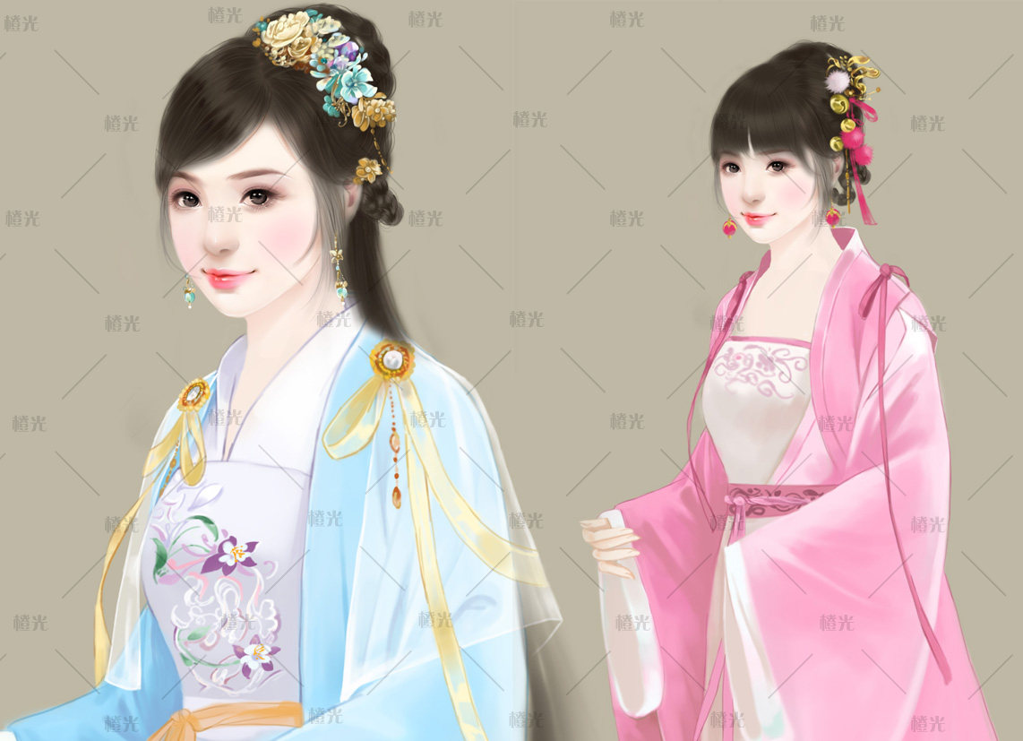 古风女36详情 - 橙娘素材铺 - 橙光|66RPG