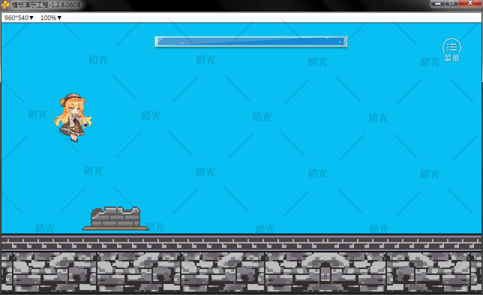 模板-跑酷详情 - 橙娘素材铺 - 橙光|66RPG