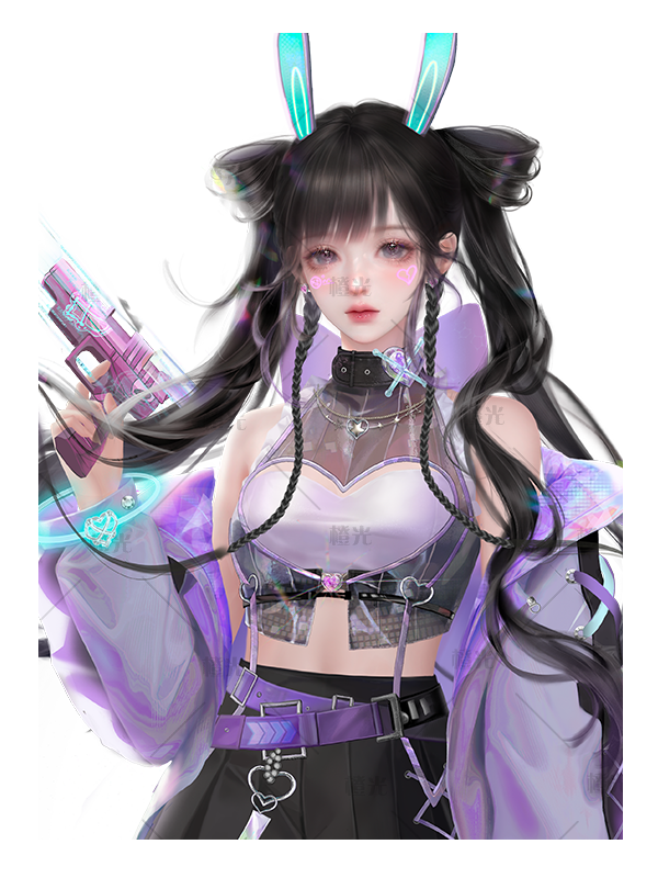 【购买即返】赛博少女详情 - 橙娘素材铺 - 橙光|66RPG