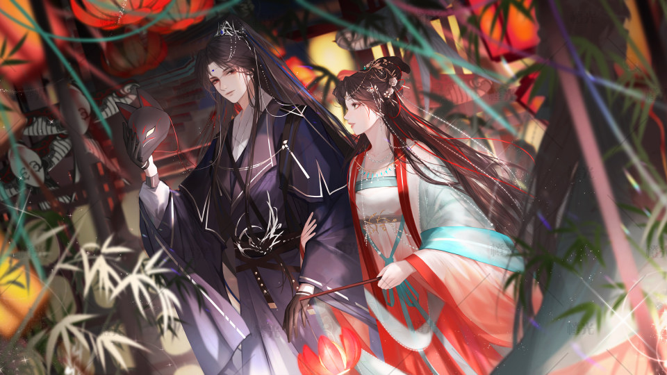 最后1件·CG赏花灯详情 - 橙娘素材铺 - 橙光|66RPG