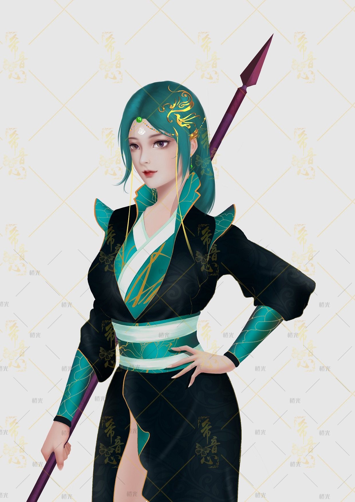 NPC 女武师详情 - 橙娘素材铺 - 橙光|66RPG